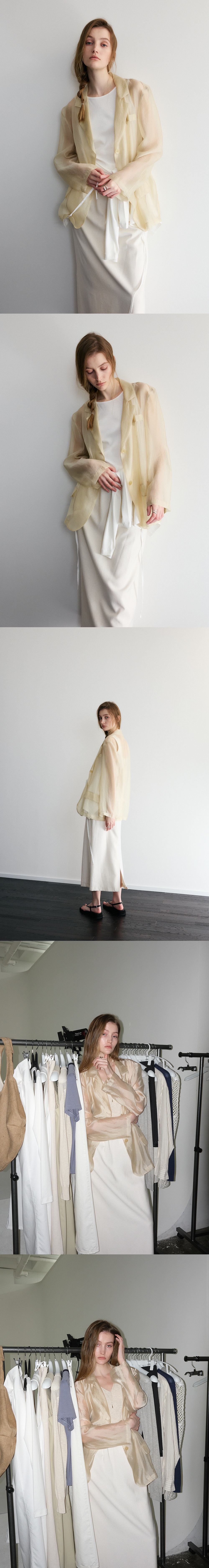 Selene Chiffon Jacket - Beige - 감도 깊은 취향 셀렉트샵 29CM