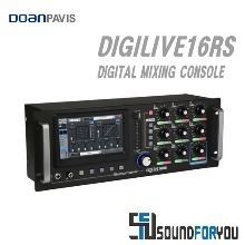STUDIOMASTER DIGILIVE16RS 16채널믹서 디지털믹서 렉타입 디지털믹싱콘솔 | 사운드포유