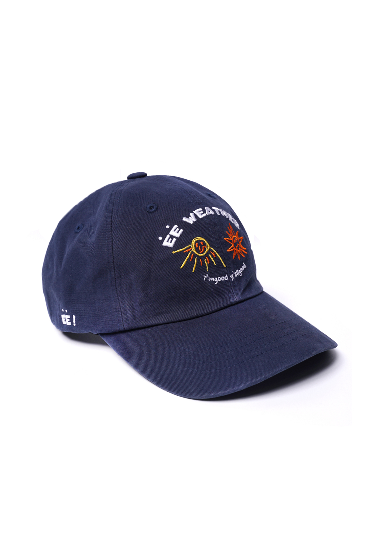 SUN FADED ALL GOOD CAP (NAVY) - WEATHERWORKS