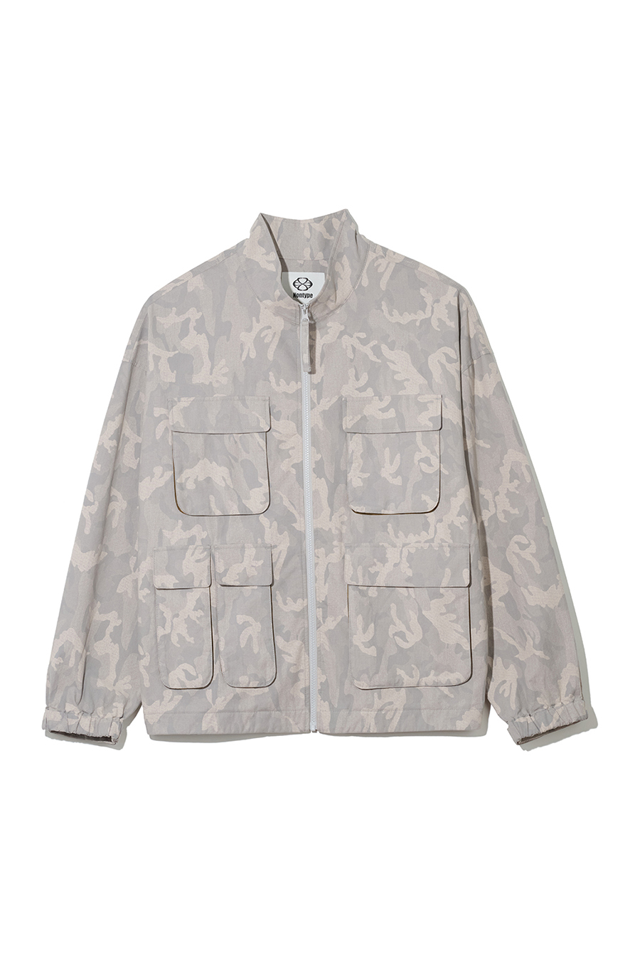 CAMO LUGGAGE JUMPER (GREY) | Nontype