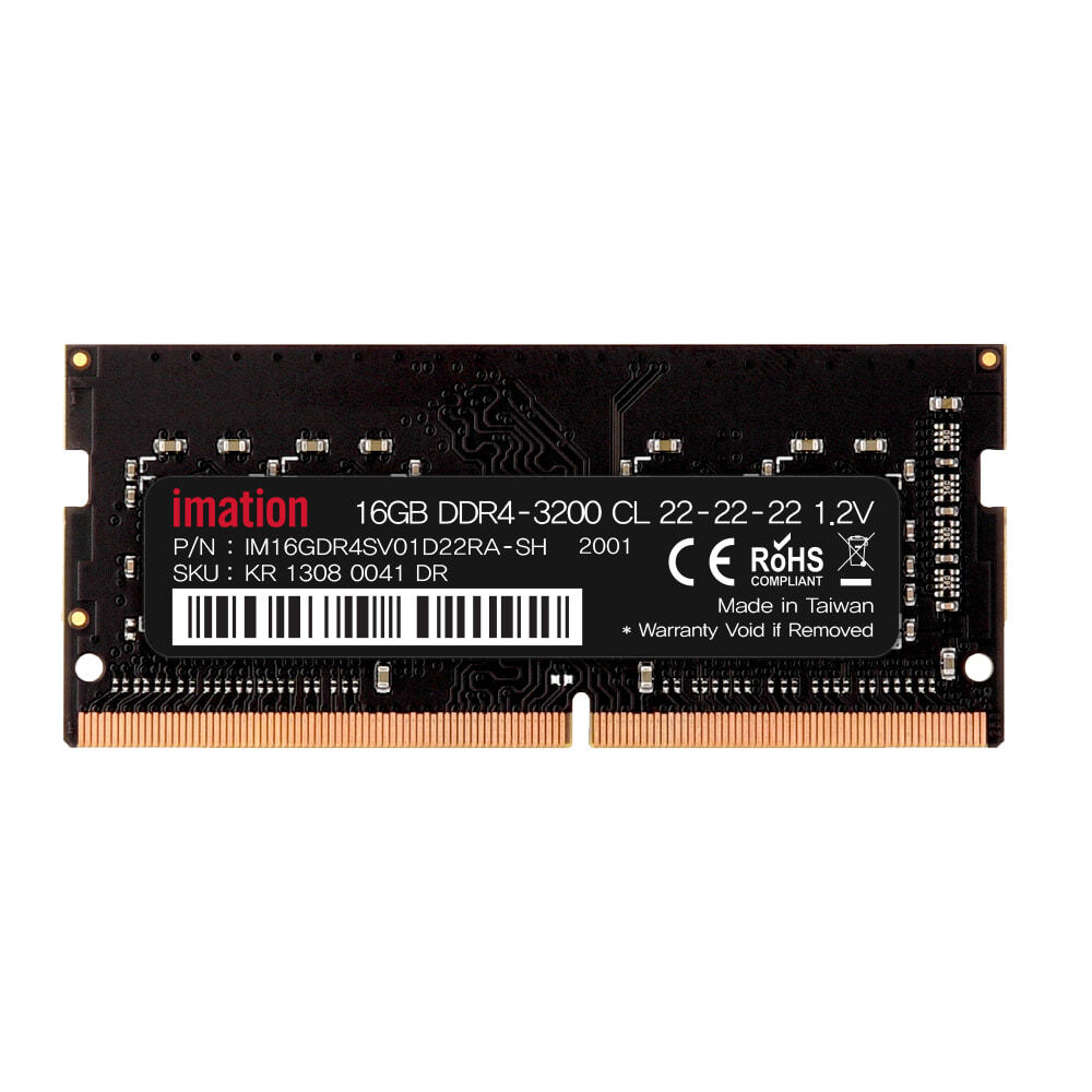 이메이션 노트북용 DDR4 RAM 32GB PC4-25600 (3200) SO-DIMM - Bulk | imation