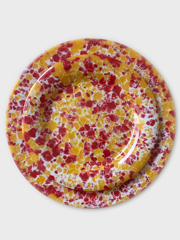 [vuvu project] MLM X-mas RED+YE 플레이트 2 size - 시논샵