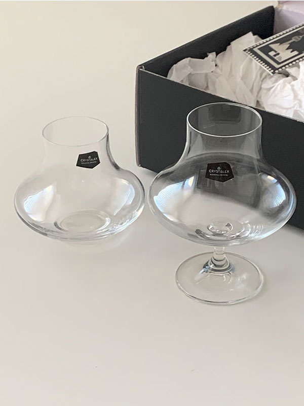 [노징 글라스] 크리스탈 위스키잔 350ml 2p 세트 - 시논샵