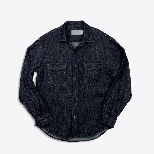 Kansas Washed Denim Shirts - Prescott