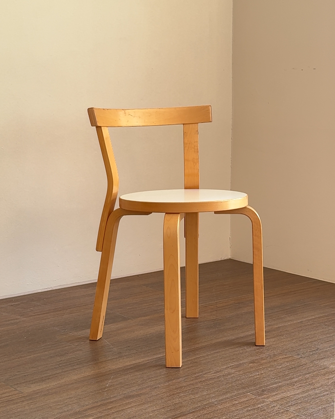 [Artek] Chair 68 - White, Birch - 레트로비 retrobby