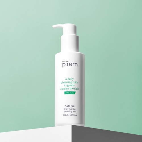 セーフミーリリーフモイスチャークレンジングミルク 200ml | makeprem/メイクプレム 公式サイト