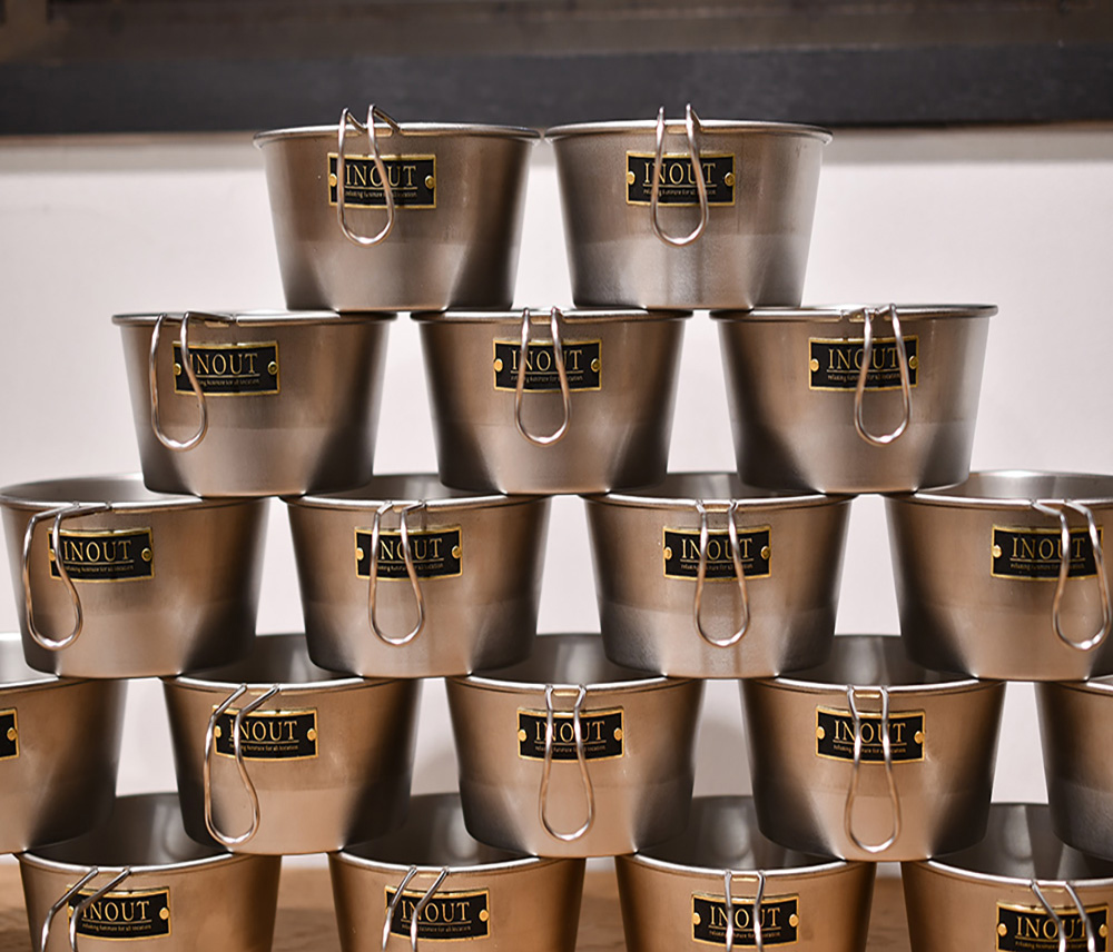 Silver Two-tone Sierra Cup - HELLOS Factory