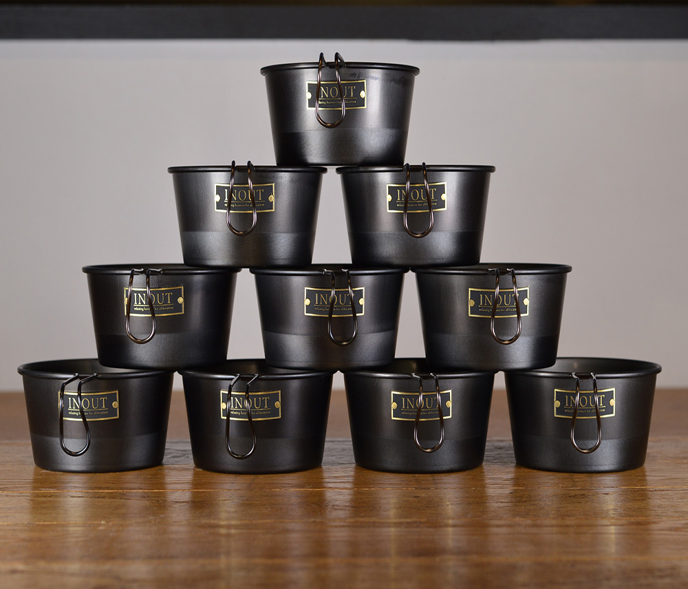 Black Two-tone Sierra Cup - HELLOS Factory