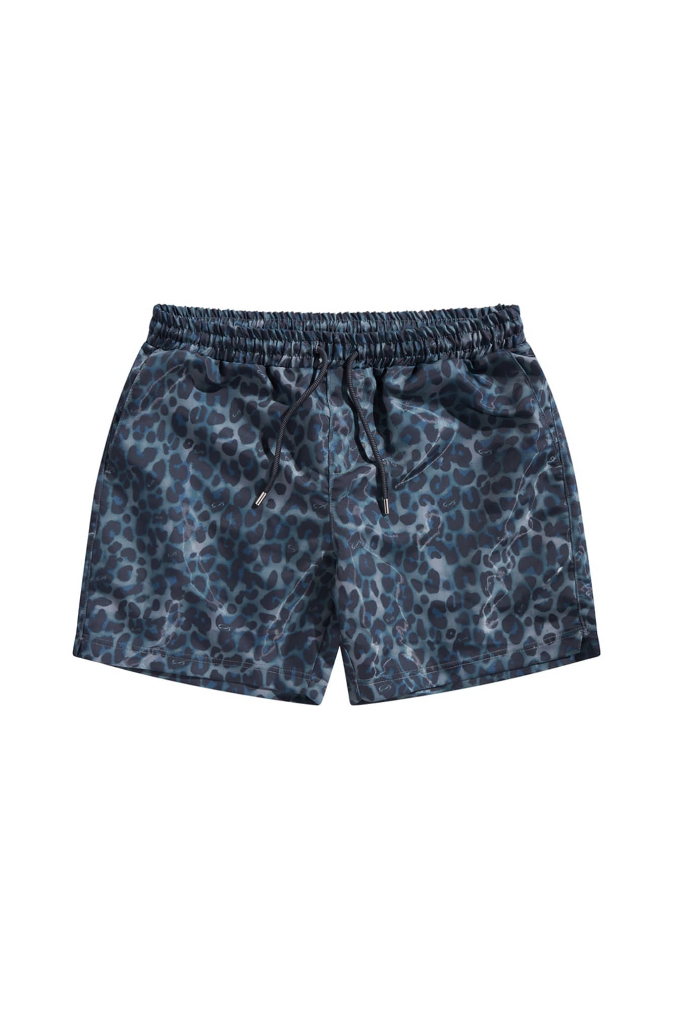 Leopard Swim Shorts - Green - 51percent