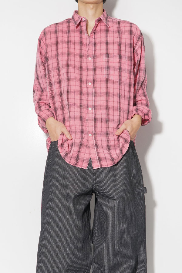 Dusty Checked Shirts - helm 헬름