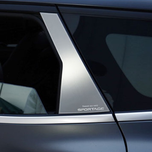 기아 더뉴 스포티지 NQ5 PE (24~) 전용 C필러 포인트 알루미늄 플레이트 - AUTO-LAB