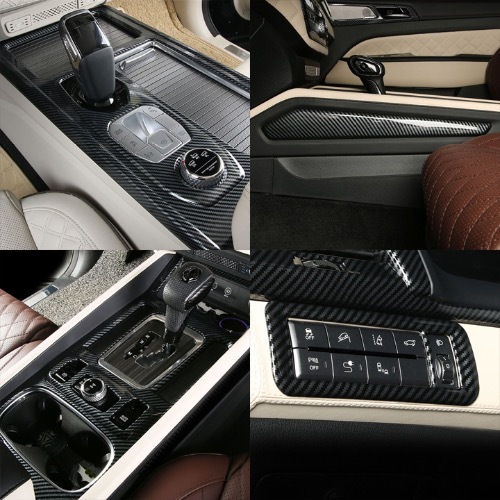 KGM G4 렉스턴 (17~) 튜닝 스크래치방지 몰딩 카본커버 - AUTO-LAB