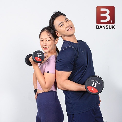 맥스 12각 아령 (3kg - 15kg) - 갤러리에스