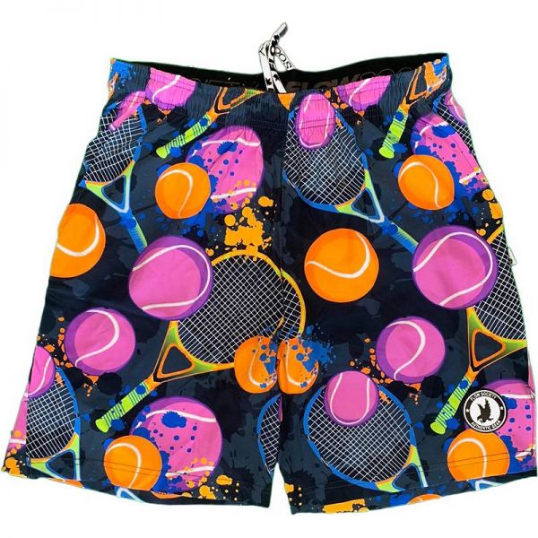 Flow Society Men's Flow Print 7” Tennis Shorts - 레이스온