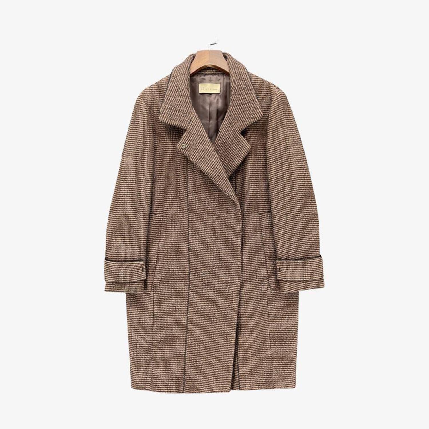 (82-88-160) 잇 미샤 체크 코트 HA0331 | 멜스 (MELLS)