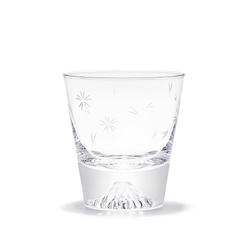 Mt.Fuji Glass (sakura kiriko ver.) - TAJIMA GLASS