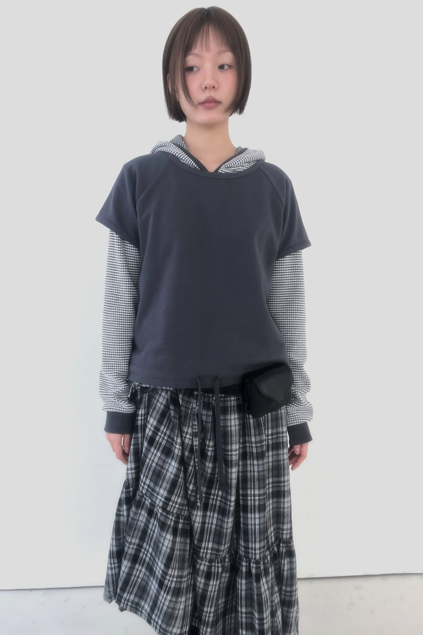 베르크 서울 | WAFFLE HOOD CARDIGAN