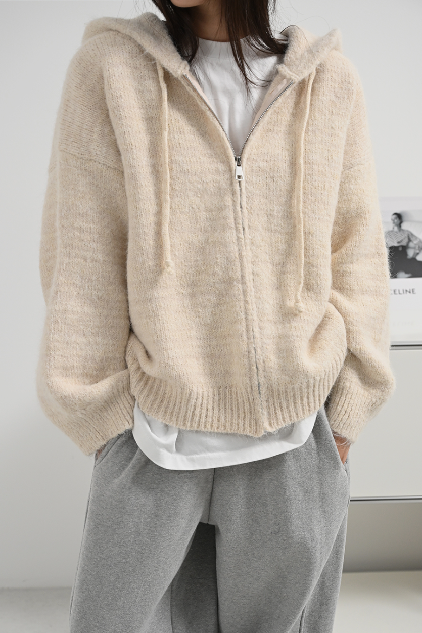 페이퍼그레이 | 오트 후드집업 2color