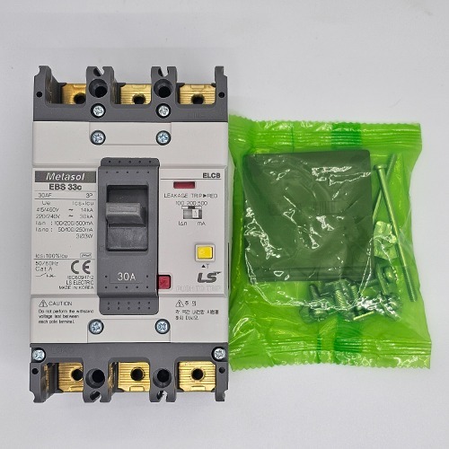 LS산전 누전차단기 EBS 33c 30mA 5A 20A 30A - 한국전기자재총판