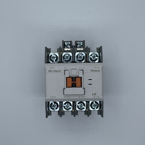 LS산전 4극형 마그네트 스위치 전자접촉기 MC-40a/4 DC24V - 한국전기자재총판