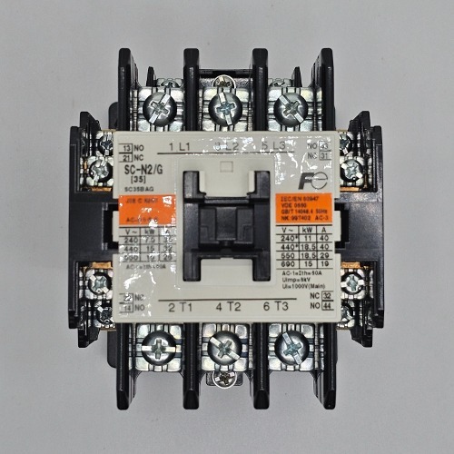 후지일렉트릭 마그네트 스위치 전자접촉기 SC-N2/G DC24V - 한국전기자재총판