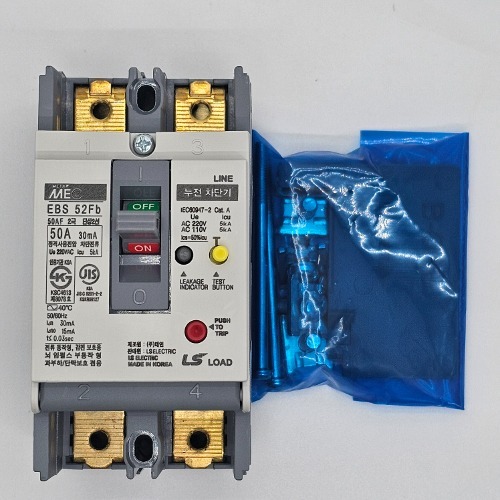 LS산전 누전차단기 EBS 52Fb 20A 30A 40A 50A (30mA) | 한국전기자재총판