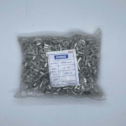 전오전기 O형 압착단자 JOT 4-54 1000EA - 한국전기자재총판