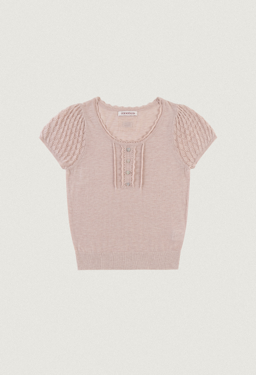 Rielle Summer Wool Half Knit_Soft Pink(OC26KN25) - OURNOSTALGIA