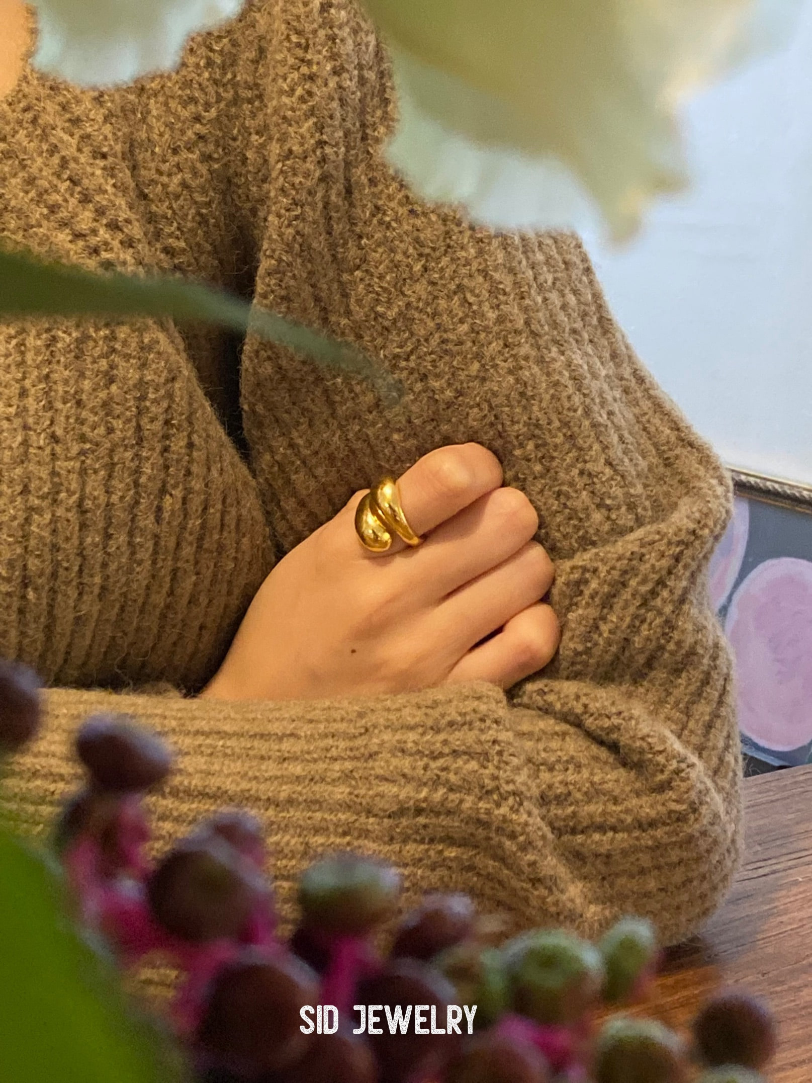 [SILVER925] Muffle ring | Sid Jewelry