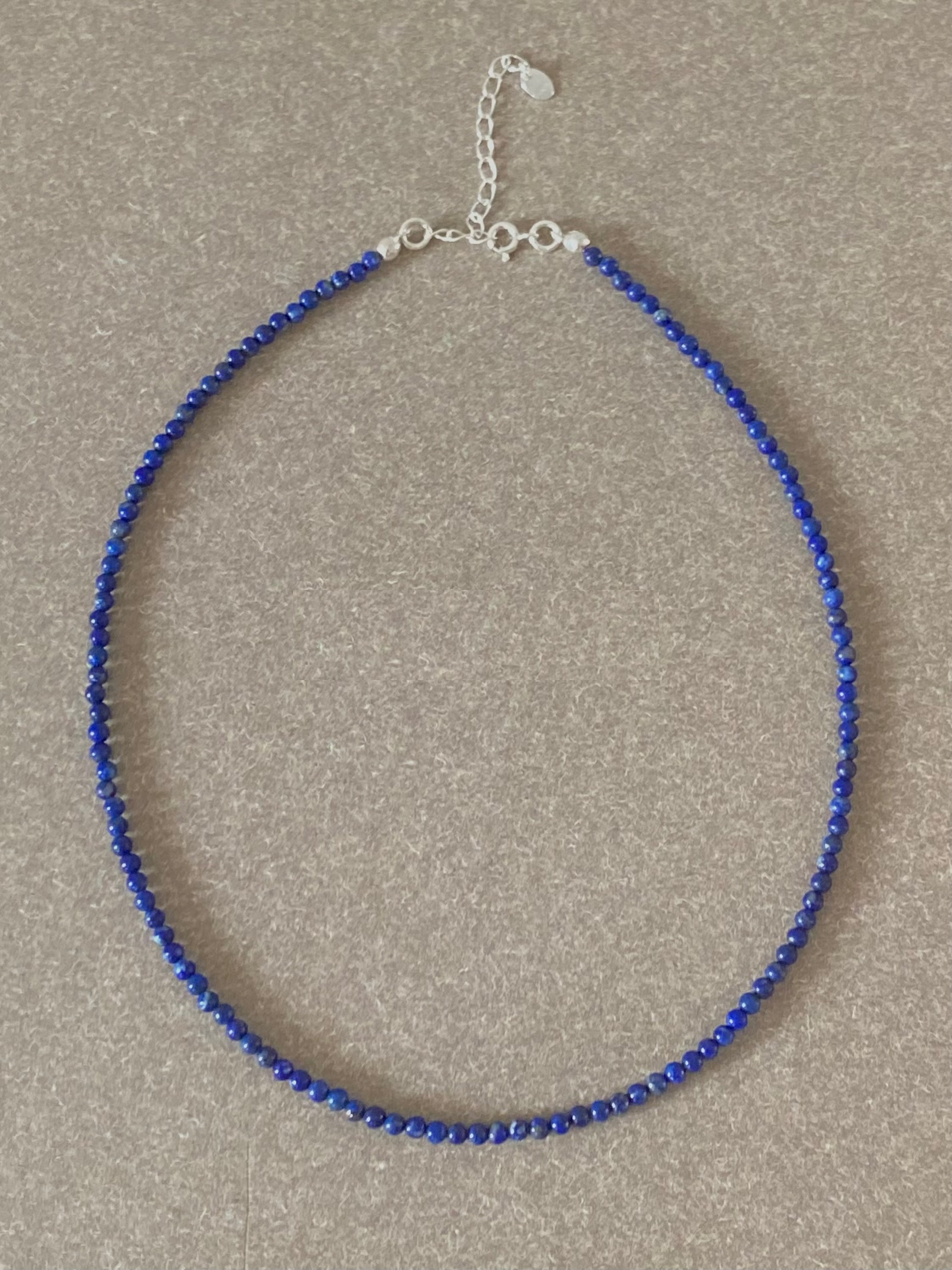 Lapis lazuli necklace / 라피스라줄리 네크리스 | Sid Jewelry