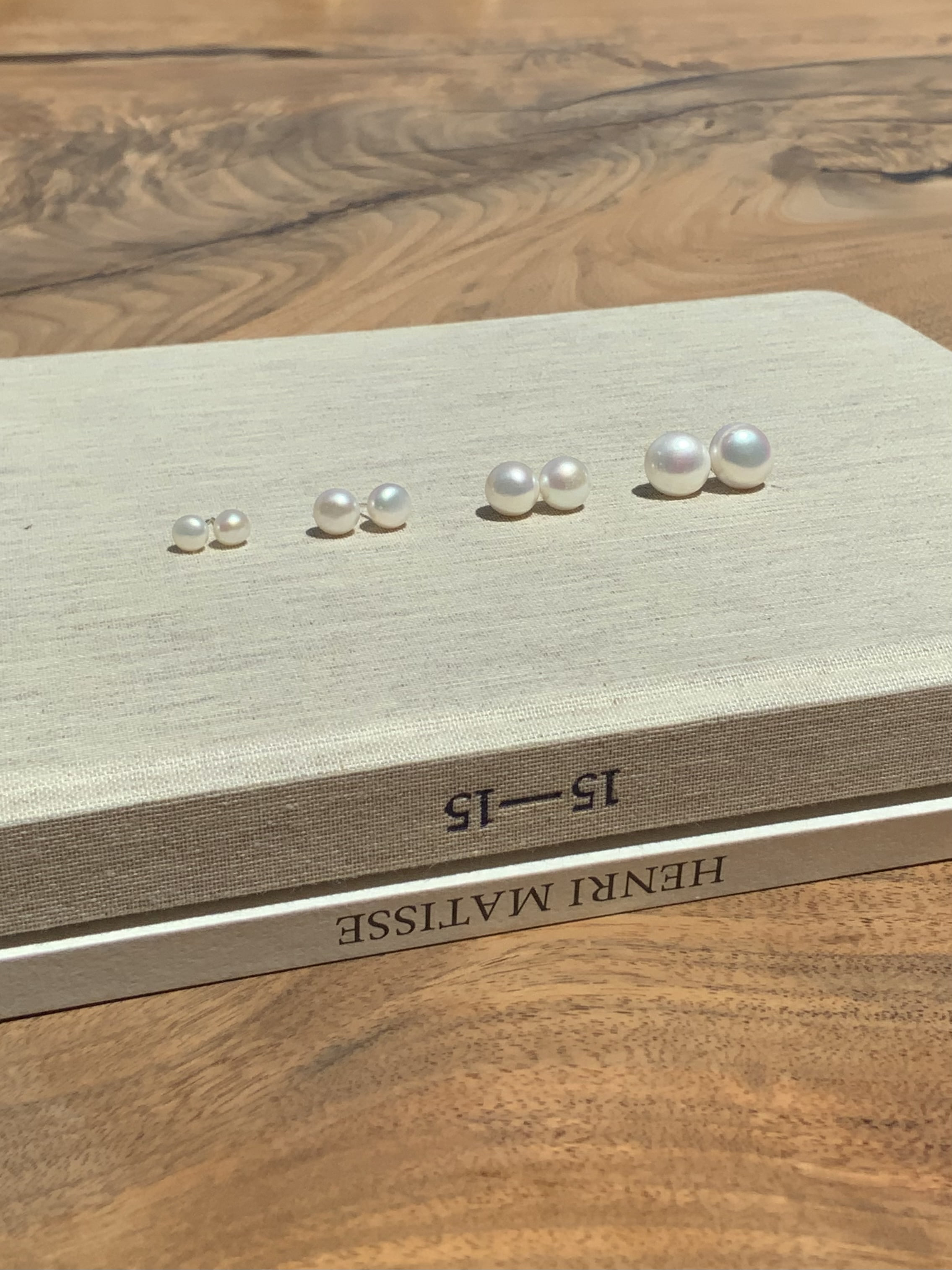 [SILVER925] SIMPLE PEARL EARRINGS | Sid Jewelry