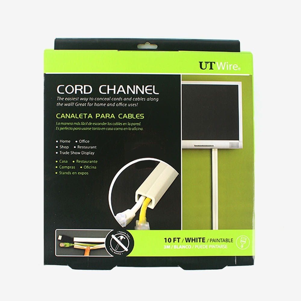 UT Wire 코드 채널 (벽면형 사각 연질몰드) - 오에스엘몰