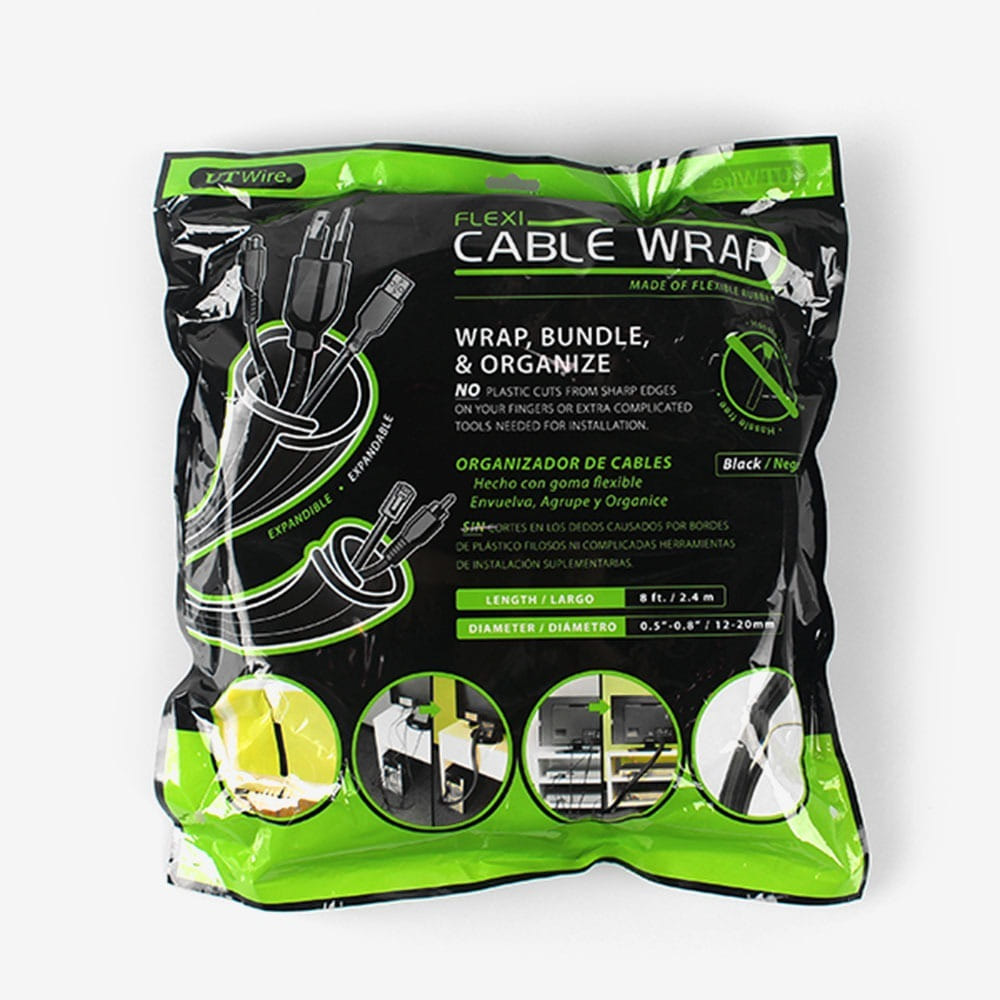 UT Wire 플렉시 케이블 랩(블랙) 2.4M - 오에스엘몰
