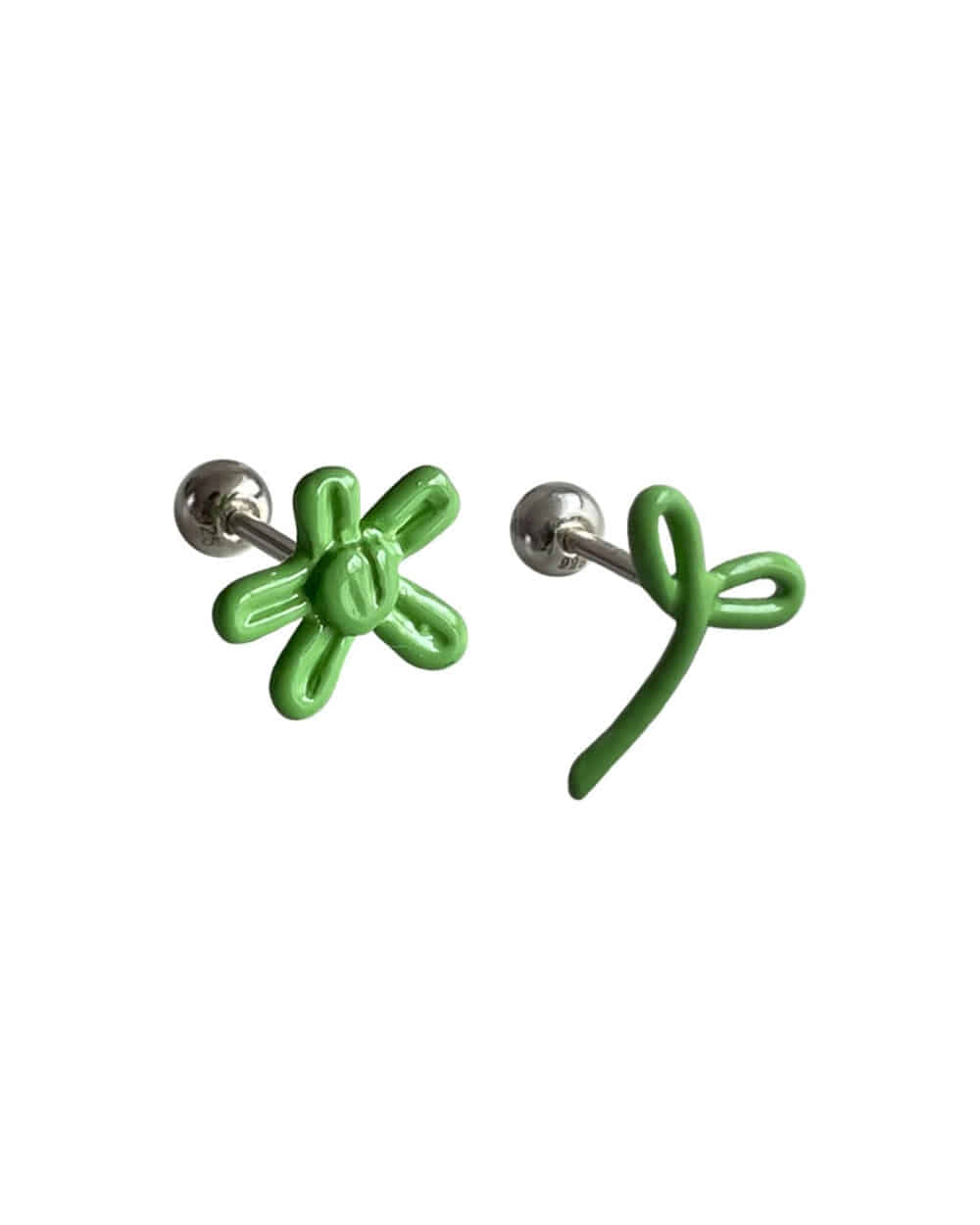 Pastel doodle piercing (Apple green) | it doesn't matter.