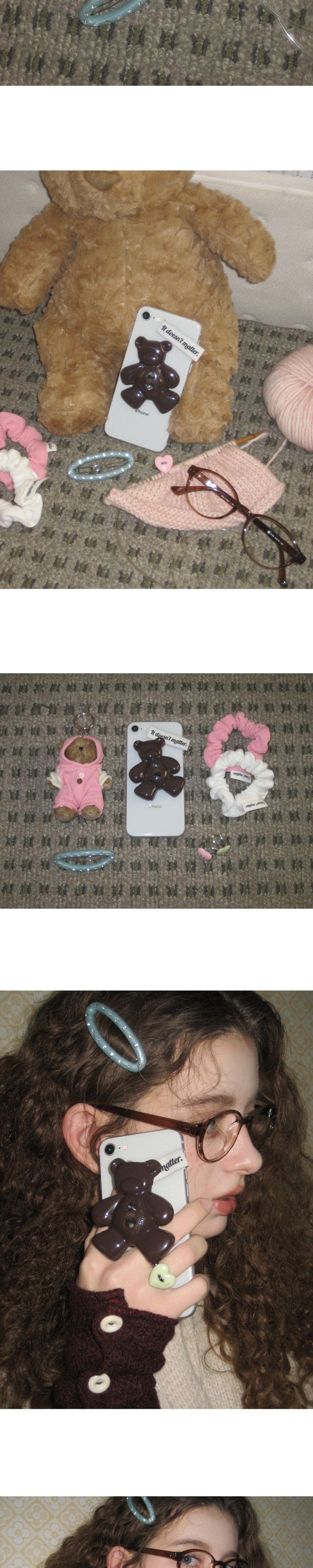 [Formica] Brownie Bear button tok | it doesn't matter.