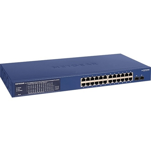 넷기어 GS724TPP 24포트 기가비트 이더넷 매니지드 스위치 스위칭허브 24Port PoE+ 380W 2SFP - NeoB2B
