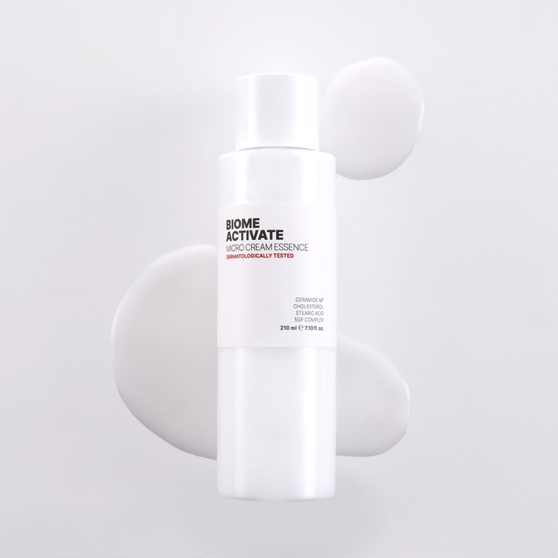 [바액] 마이크로 크림 에센스 [210ml] 24시간보습 탄력개선 장벽강화 EGF 세라마이드 콜레스테롤 지방산 보르피린 마이크로 영양오일 히알루론산 | 바이옴 액티베이트