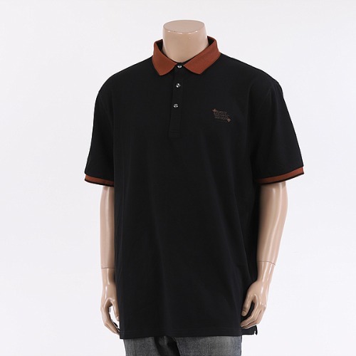 GIC CP 카라배색 반팔카라티5406 - 블랙1055 - 거인나라