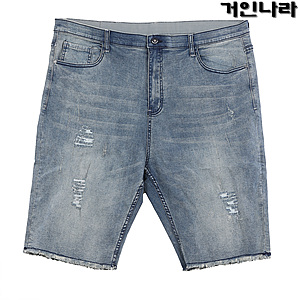 ARG 데미지워싱 인밴드 스판 청반바지2401 - 연청627 - 거인나라