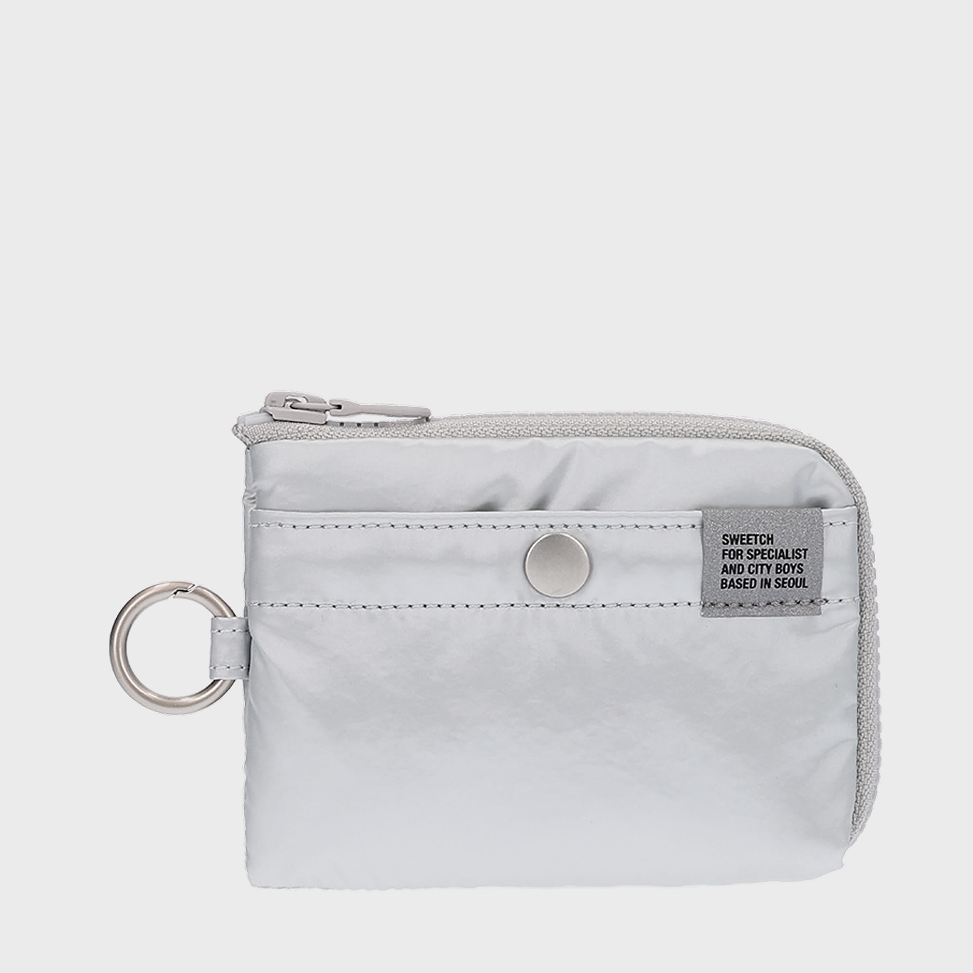 HALF ZIP WALLET 001 M Ochre Mustard | sweetch