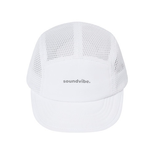 Mesh Running Cap - White