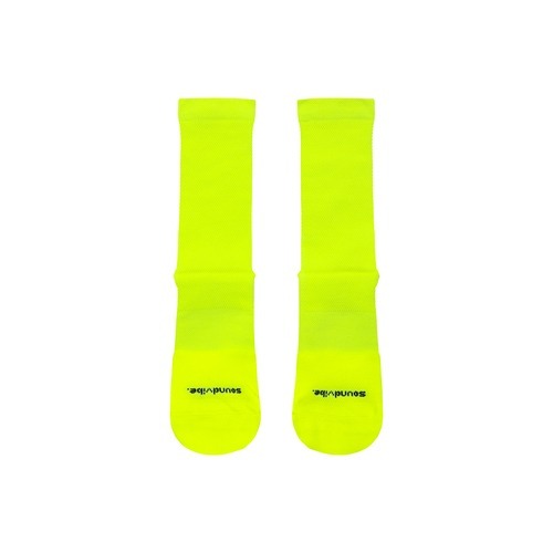 Reflective Running Socks - Neon Yellow