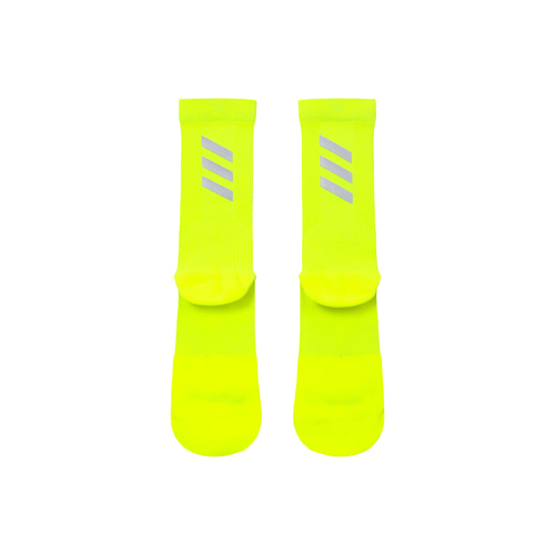 Reflective Running Socks - Neon Yellow