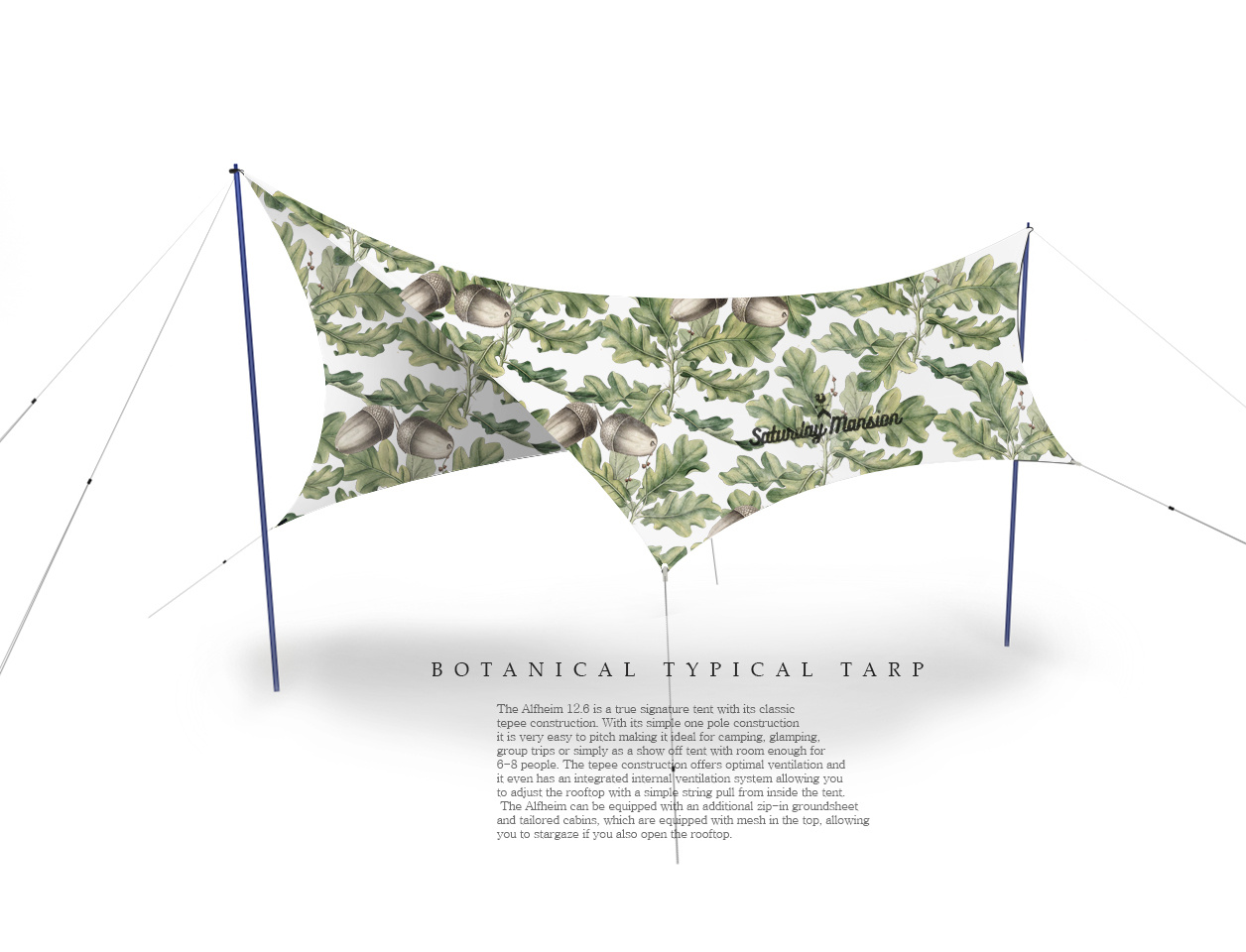 CAMPING TARP# - Saturday Mansion