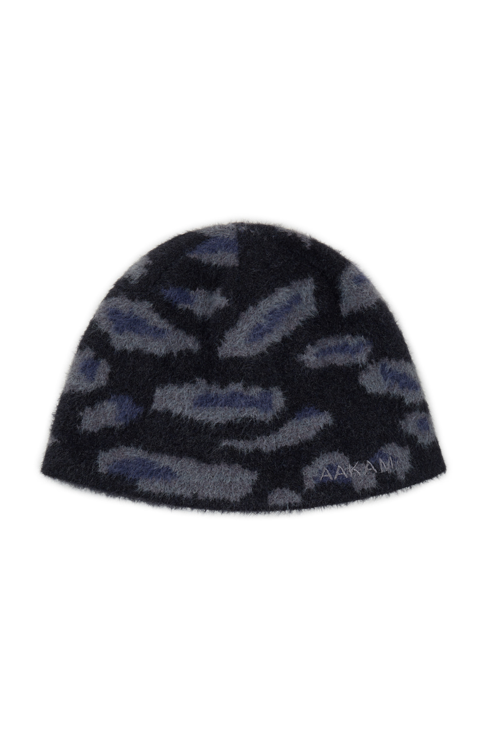 Camouflage Fuzzy Beanie (Black) | AAKAM