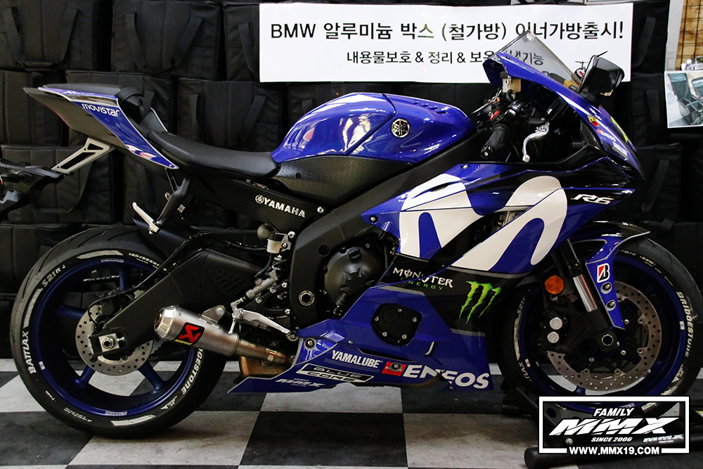 YZF R6 / MOVISTAR Custom Design | MMX19
