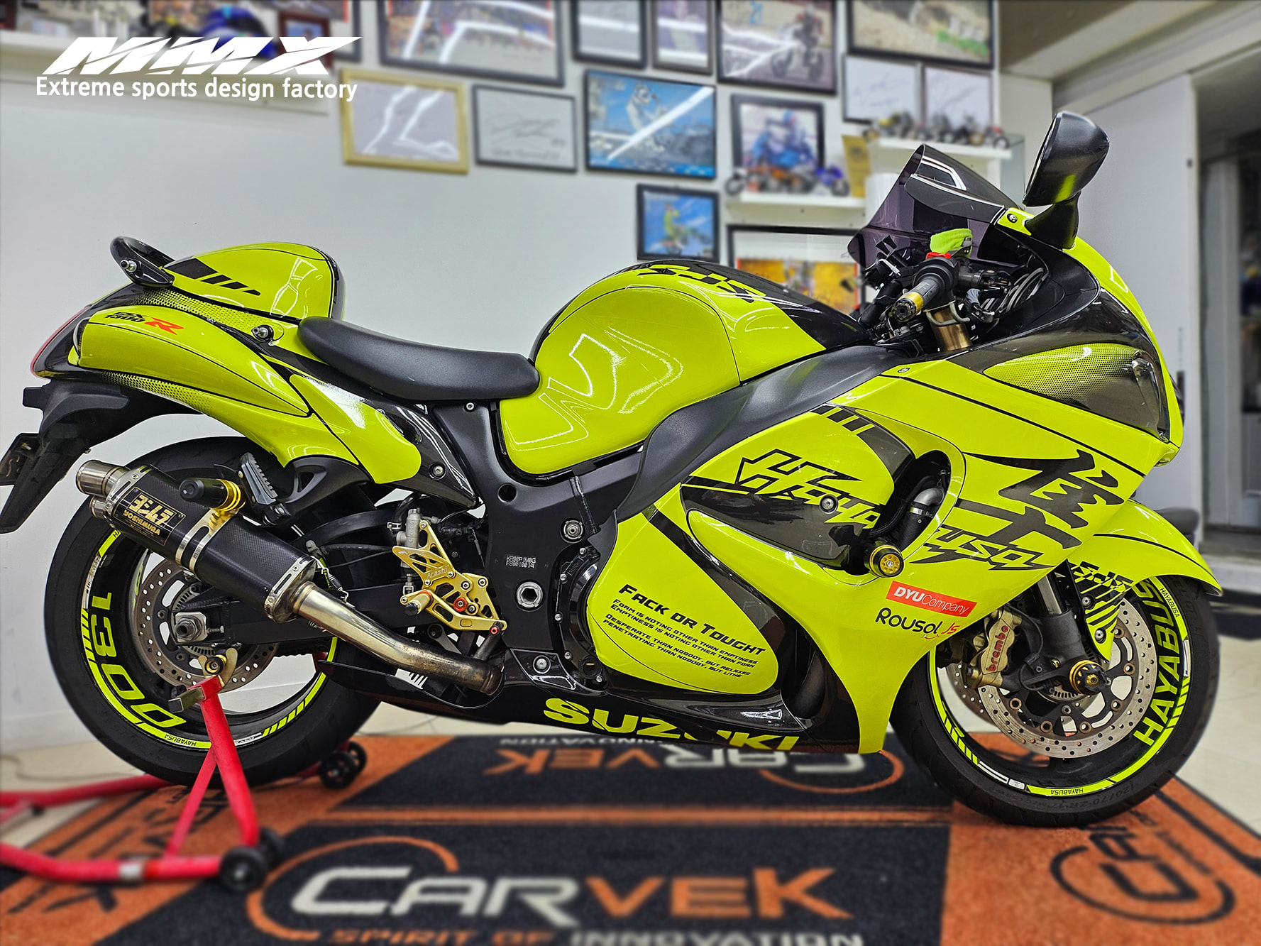 Hayabusa / Yellow Custom Design | MMX19