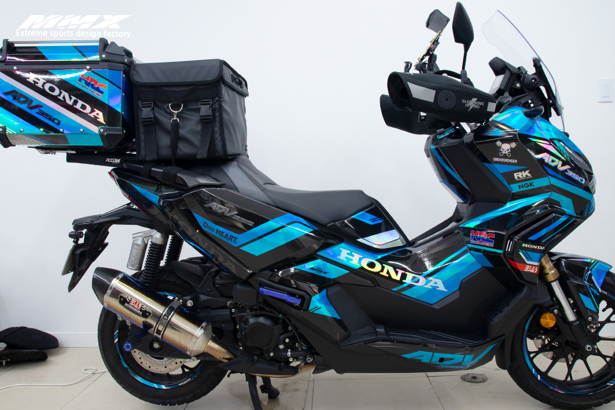 X ADV 350 / Bright Blue Color Custom Design | MMX19