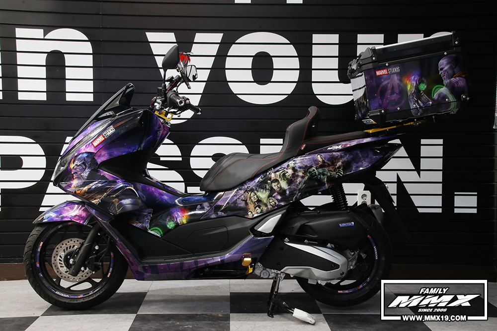 PCX 125 / MARVEL STUDIOS Custom Design | MMX19