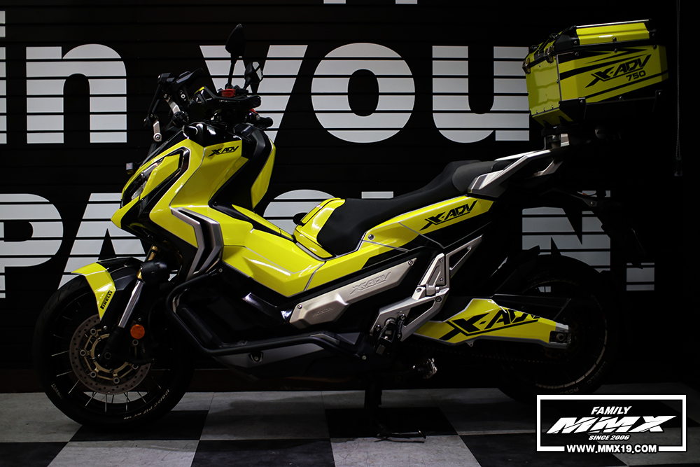 X ADV 750 / Yellow Color Custom Design - MMX19